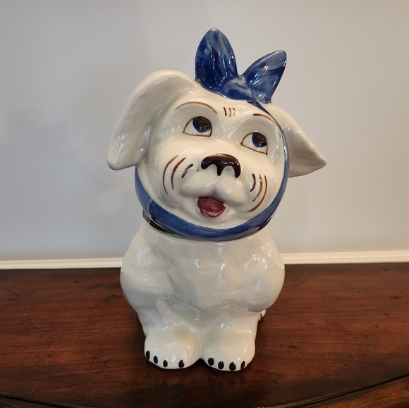 shawnee | Art | Vintage 94s Mugsy Dog Toothache By Shawnee Pottery ...